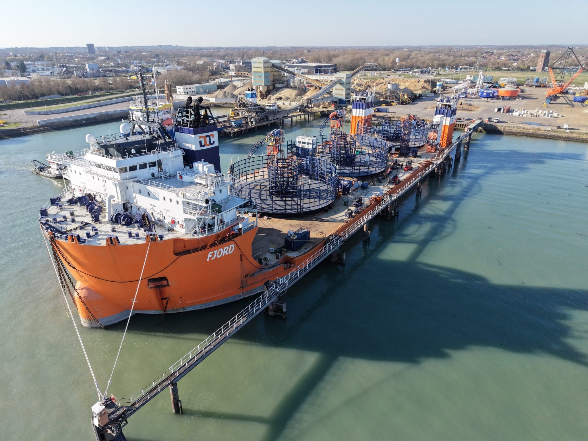 DOC commences major subsea cable transportation project - Van Es Group